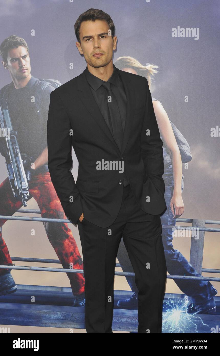 Theo James at the The Divergent Series: Allegiant film premiere in New ...