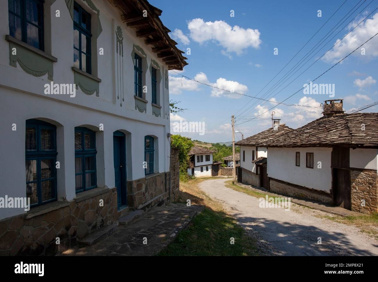 Staro Stefanovo village, traditional architecture, rural home, Lovech ...