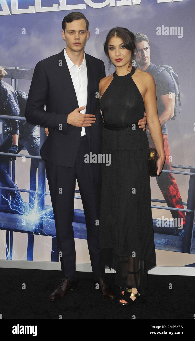 Bill Skarsgard at the The Divergent Series: Allegiant film premiere in ...