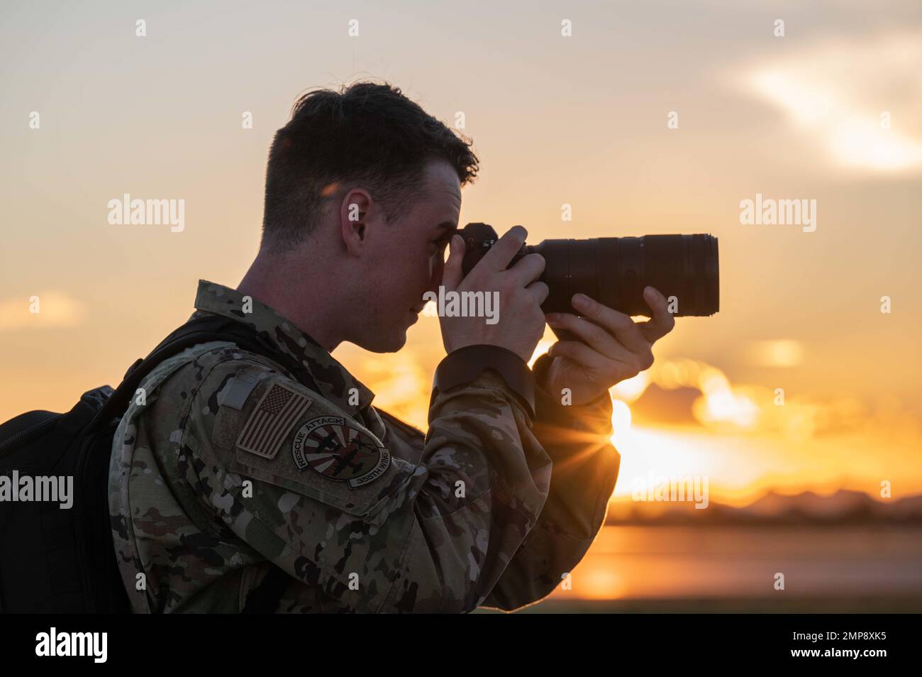Airman 1st Class Devlin Bishop, 355th Wing Public Affairs Specialist ...