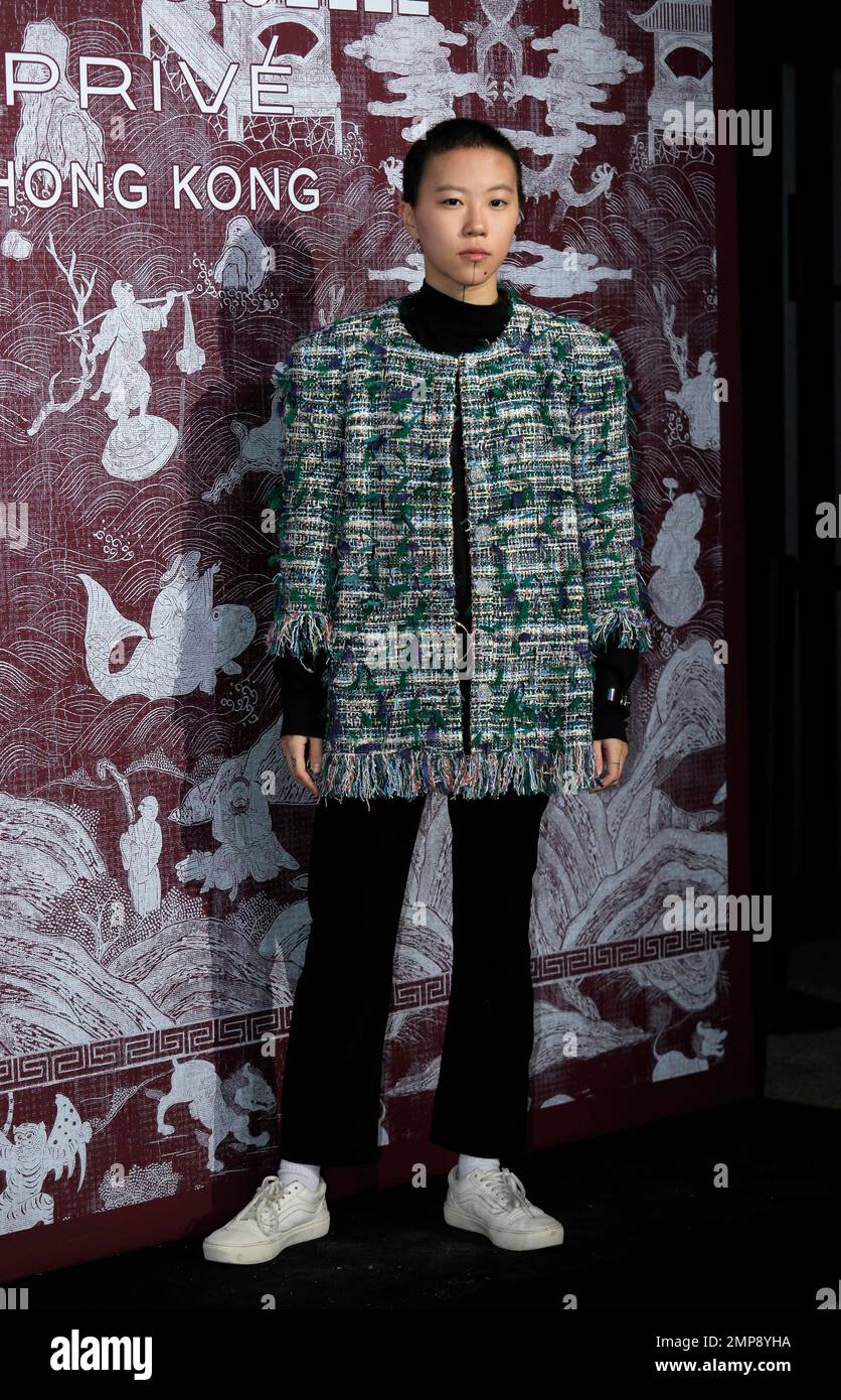 Chinese singer-songwriter Dou Jingtong, also known as Leah Dou poses ...