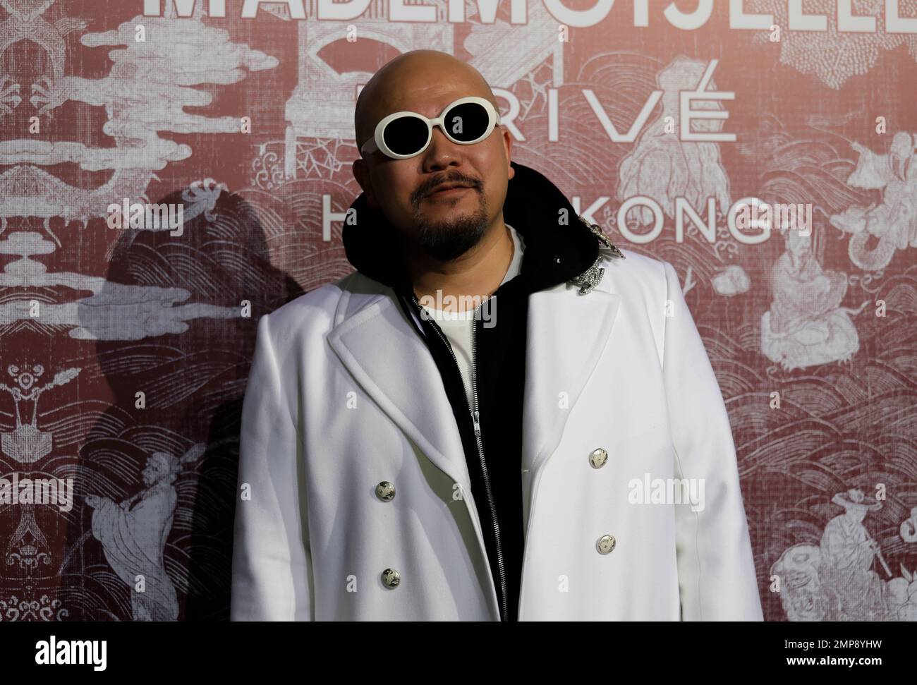 Hong Kong lyricist Wyman Wong poses during a promotional event for ...