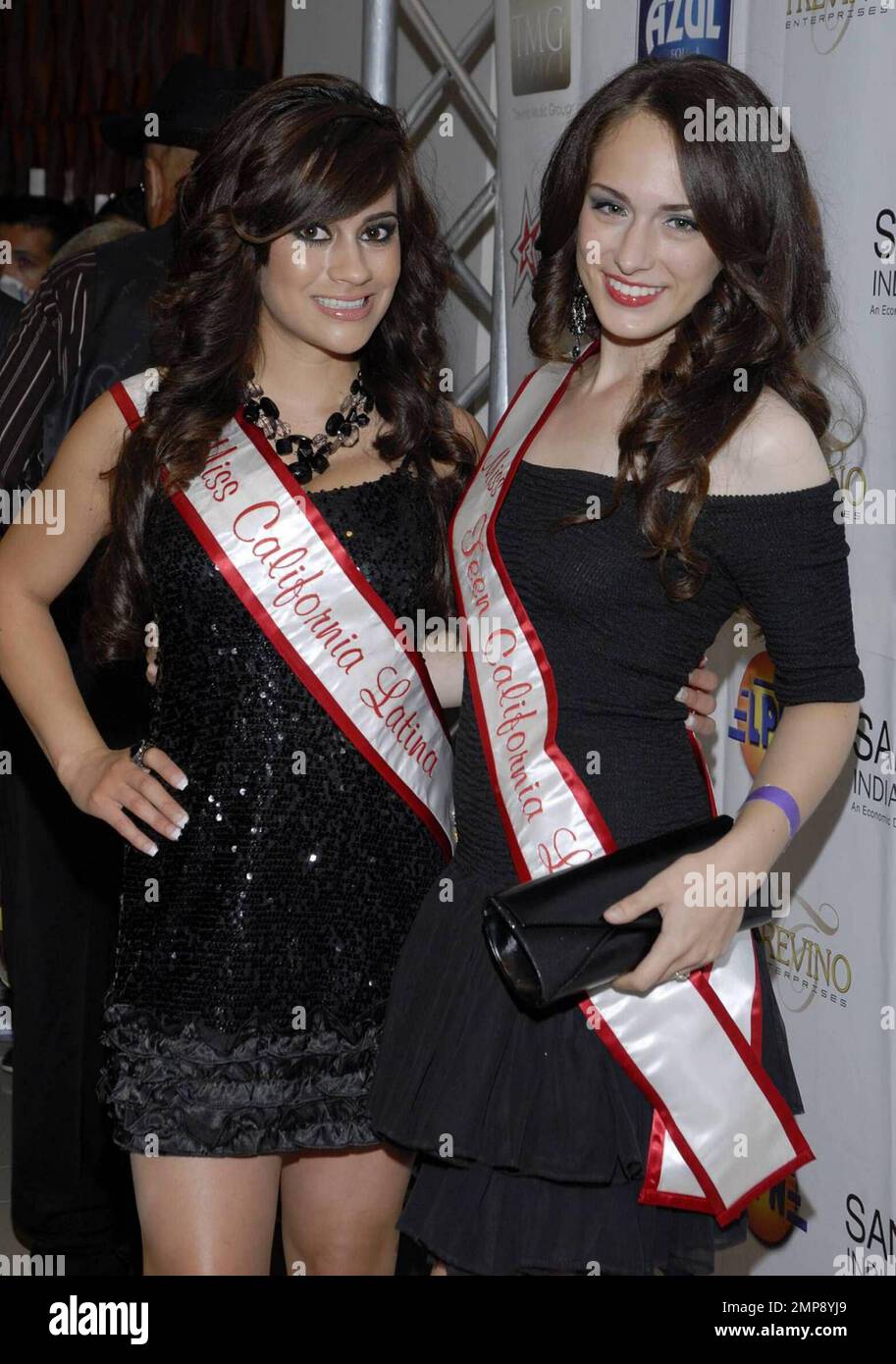 Miss Teen California Latina and Miss California Latina at the ALMA ...