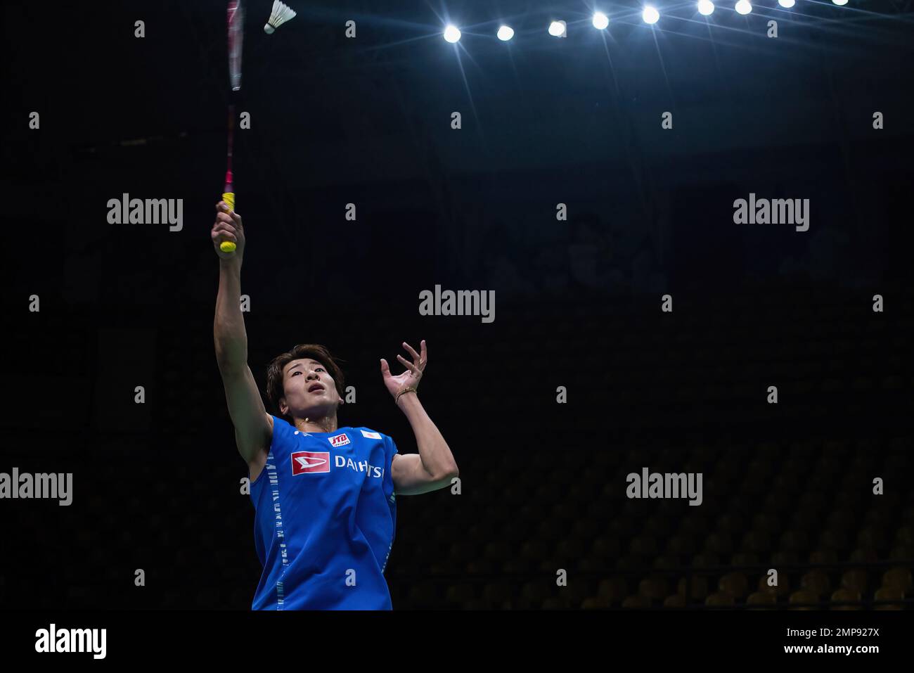 Bangkok, Thailand. 31st Jan, 2023. Riku Hatano of Japan plays against ...