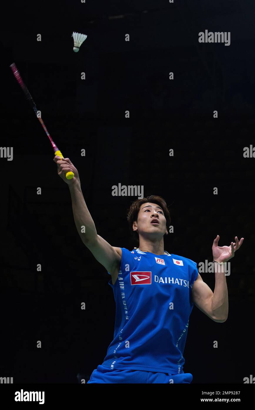 Bangkok, Thailand. 31st Jan, 2023. Riku Hatano of Japan plays against ...