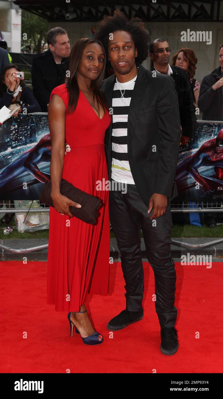 Lemar at the gala premiere of "The Amazing Spider-Man" at Odeon ...