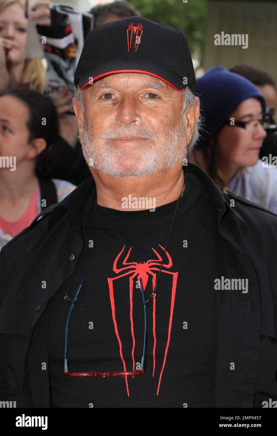 Avi Arad at the gala premiere of "The Amazing Spider-Man" at Odeon ...