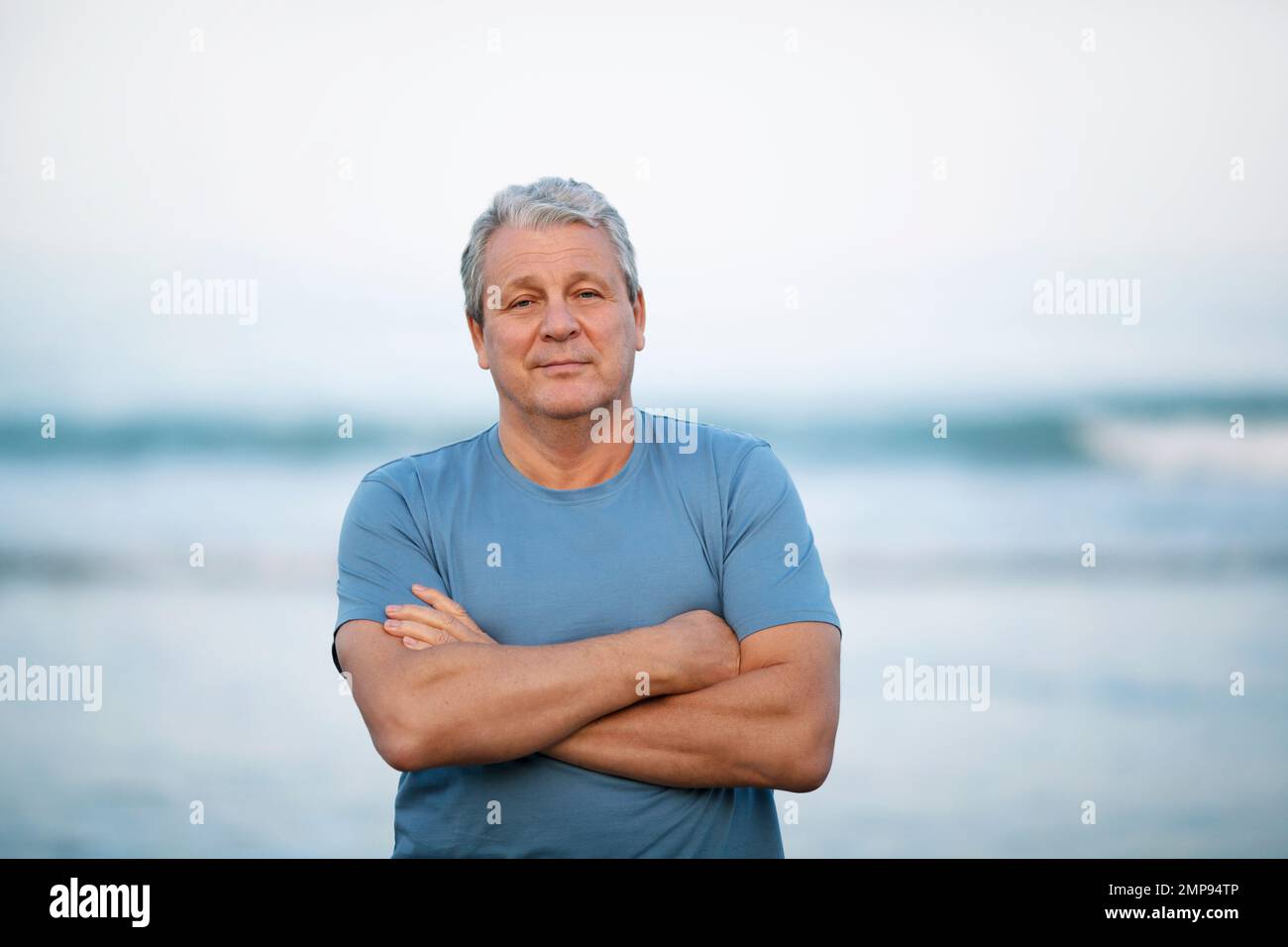 Portrait calm older man hi-res stock photography and images - Alamy
