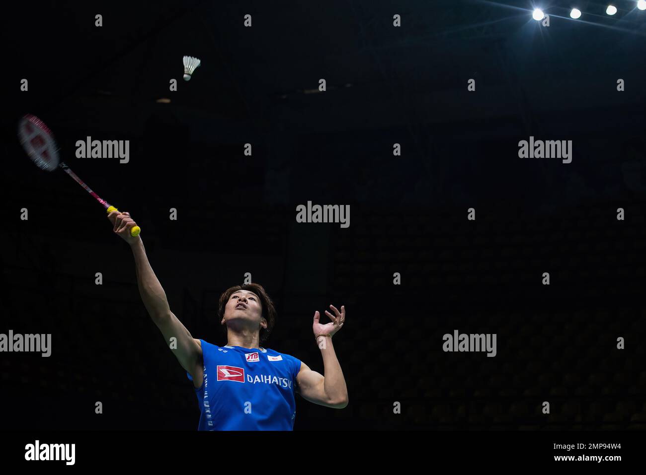 Bangkok, Thailand. 31st Jan, 2023. Riku Hatano of Japan plays against ...