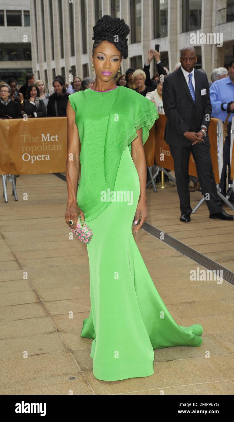 Yaya DaCosta at the American Ballet Theatre’s 75th Anniversary Diamond ...