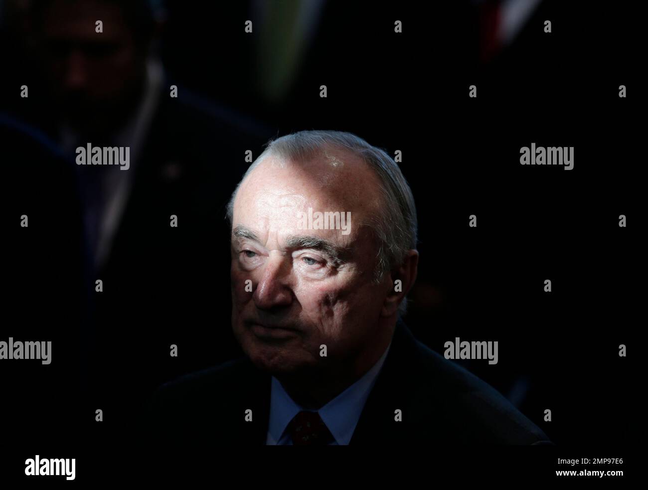 Former New York City Police Commissioner Bill Bratton attends a plaque ...