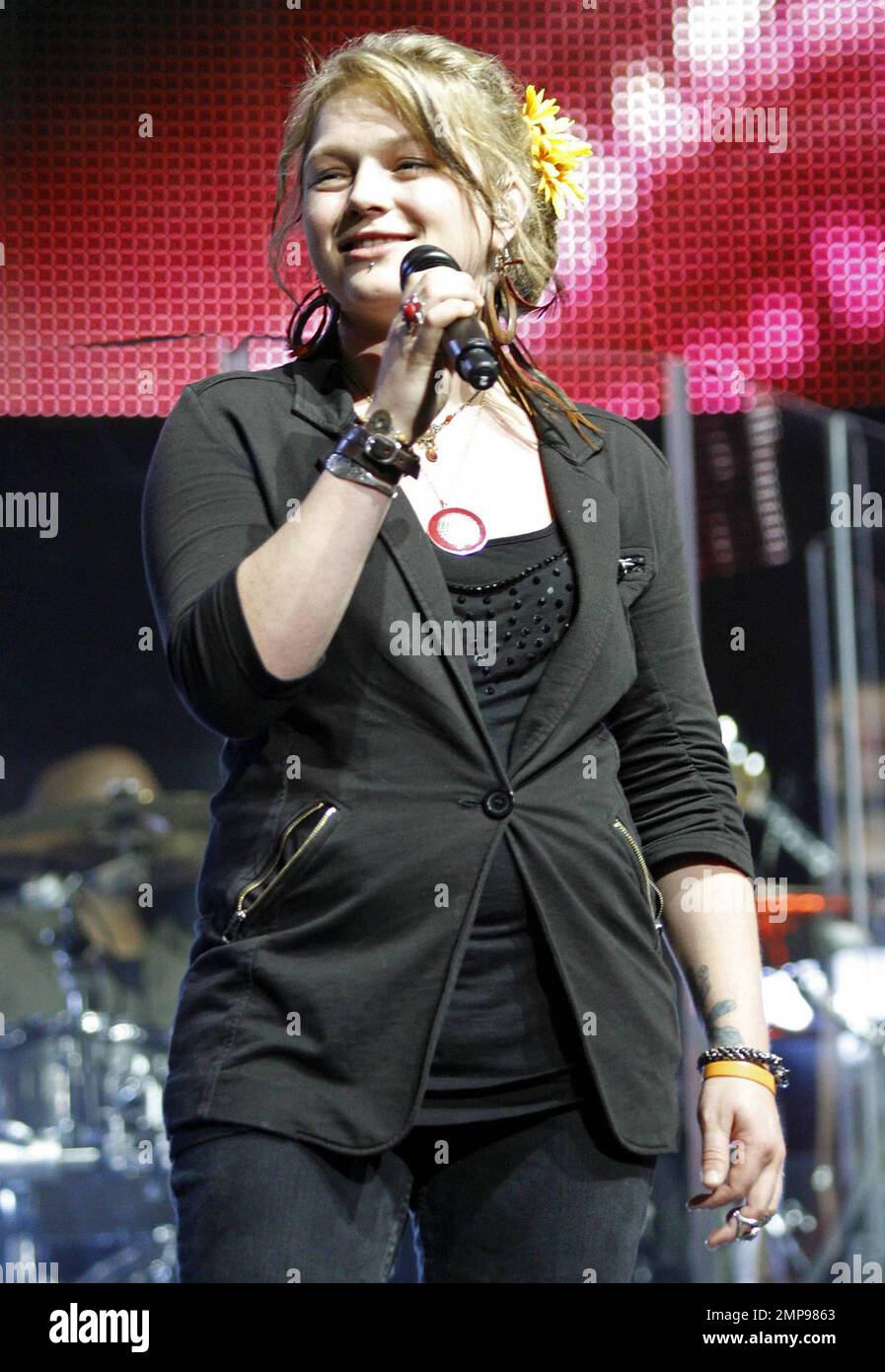 Runner Up Crystal Bowersox Performs In Concert As Part Of The American