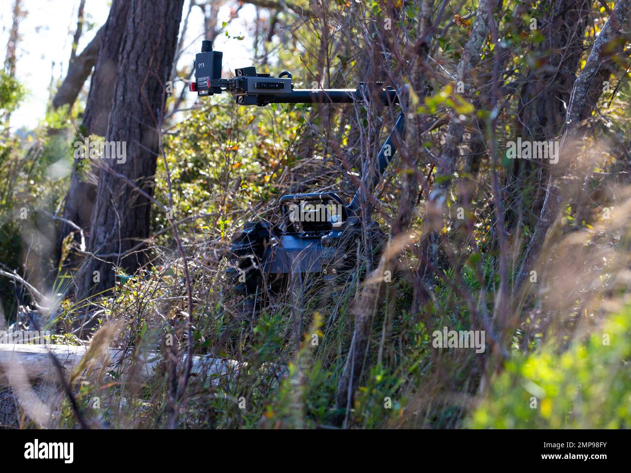 A Man Transportable Robot System, a robot operated by explosive ...