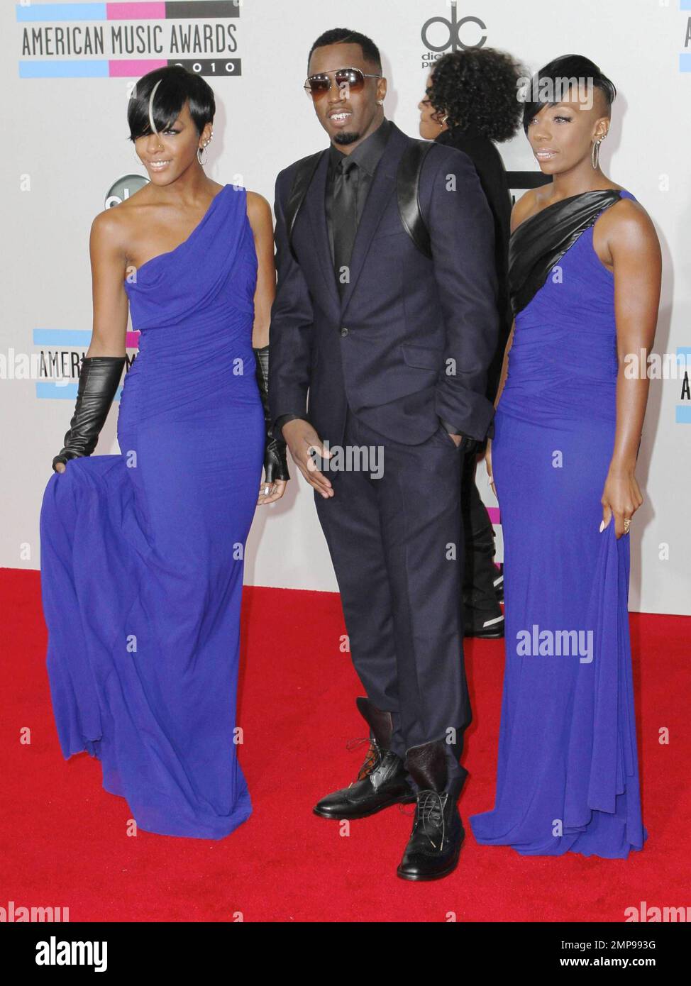 Diddy-Dirty Money walks the red carpet at the 2010 American Music ...
