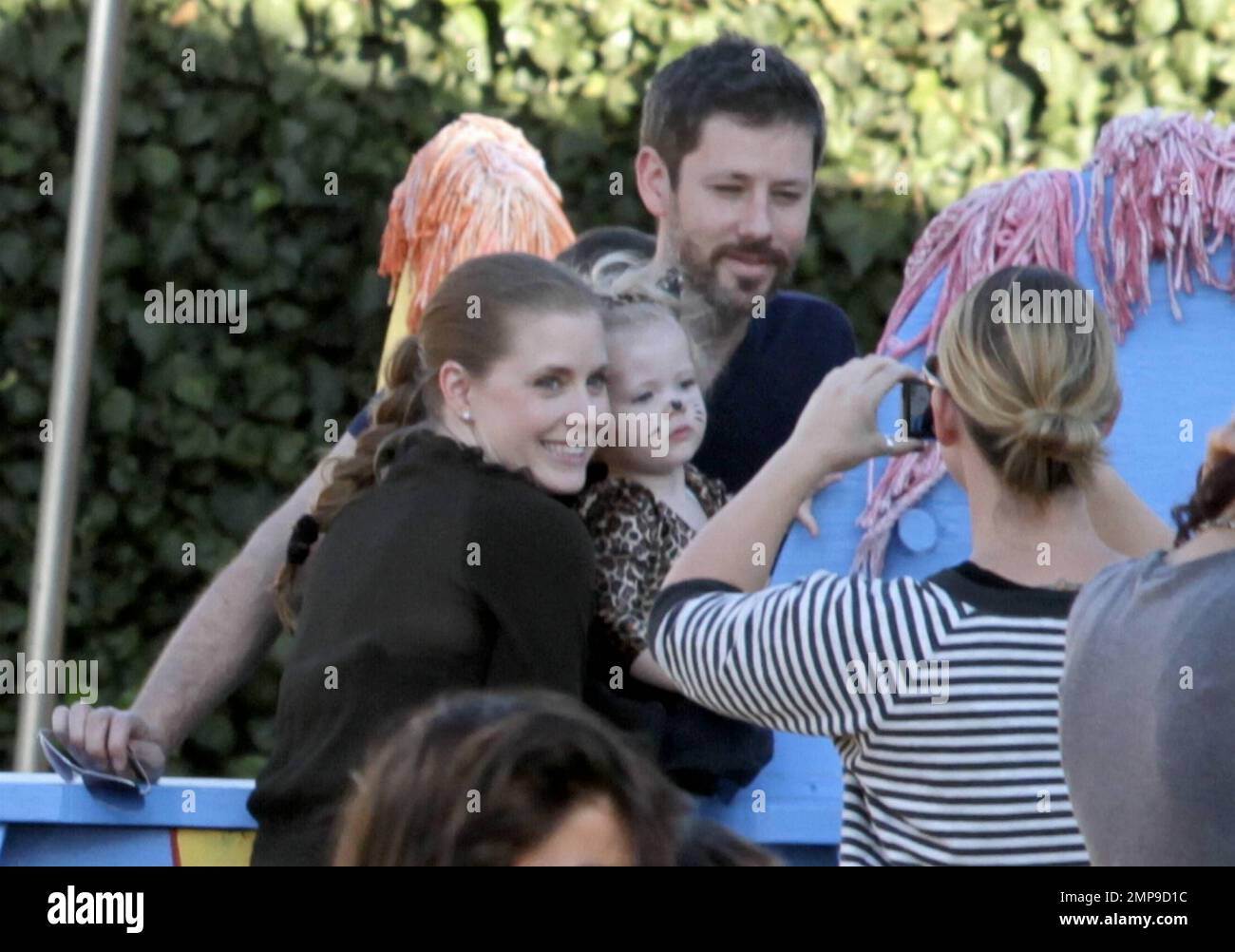 Actress Amy Adams spends a day at Mr Bones Pumpkin Patch with husband ...