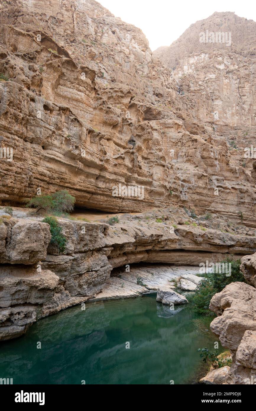 Wadi Shab in oman Stock Photo - Alamy