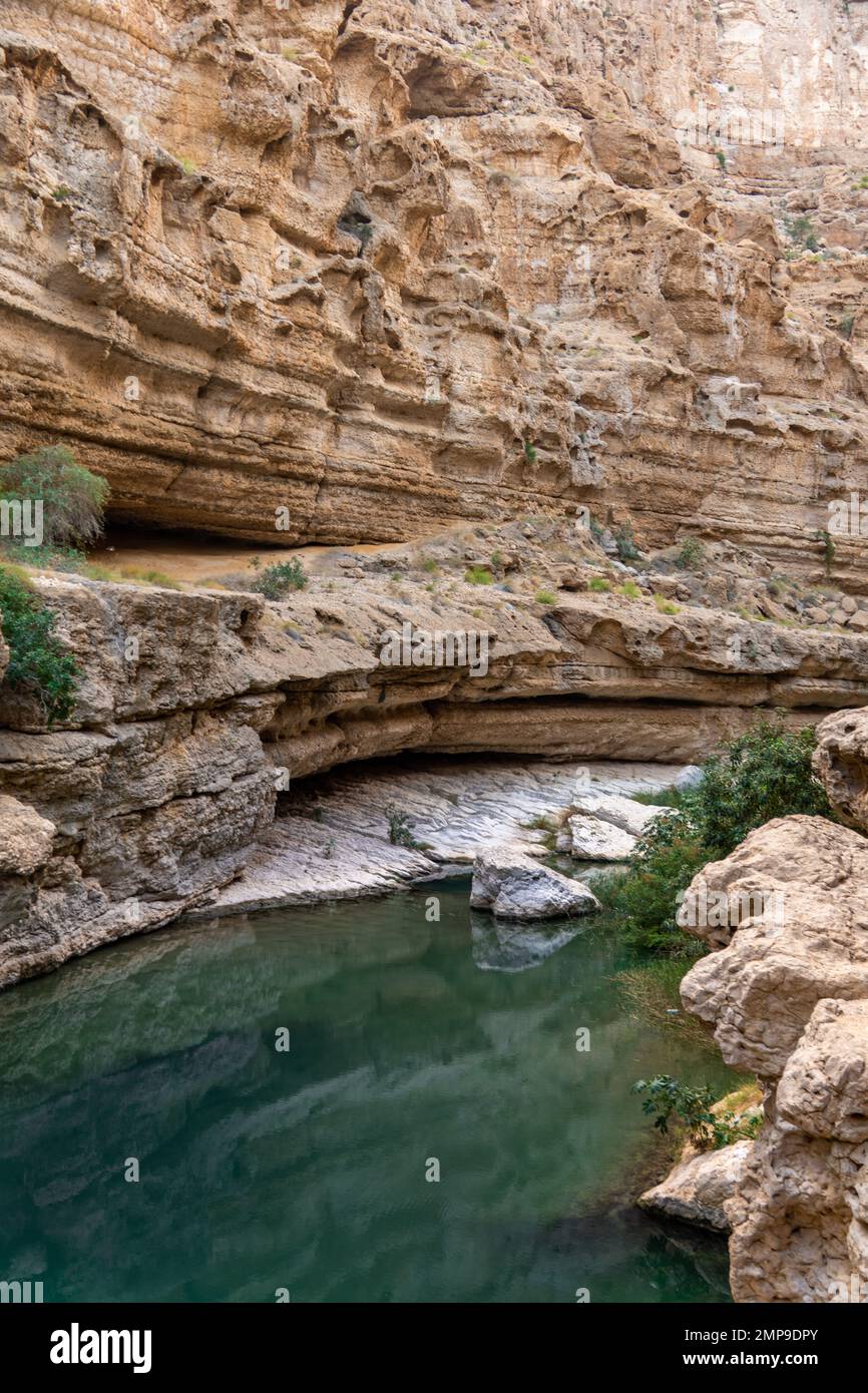 Wadi Shab in oman Stock Photo - Alamy