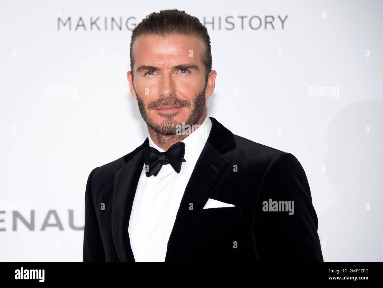 FILE - In this May 25, 2017 file photo, soccer legend David Beckham ...