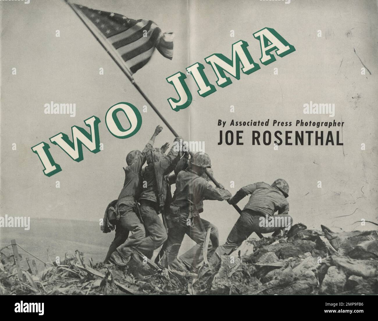 AP booklet celebrating AP photographer Joe Rosenthal's iconic image of ...