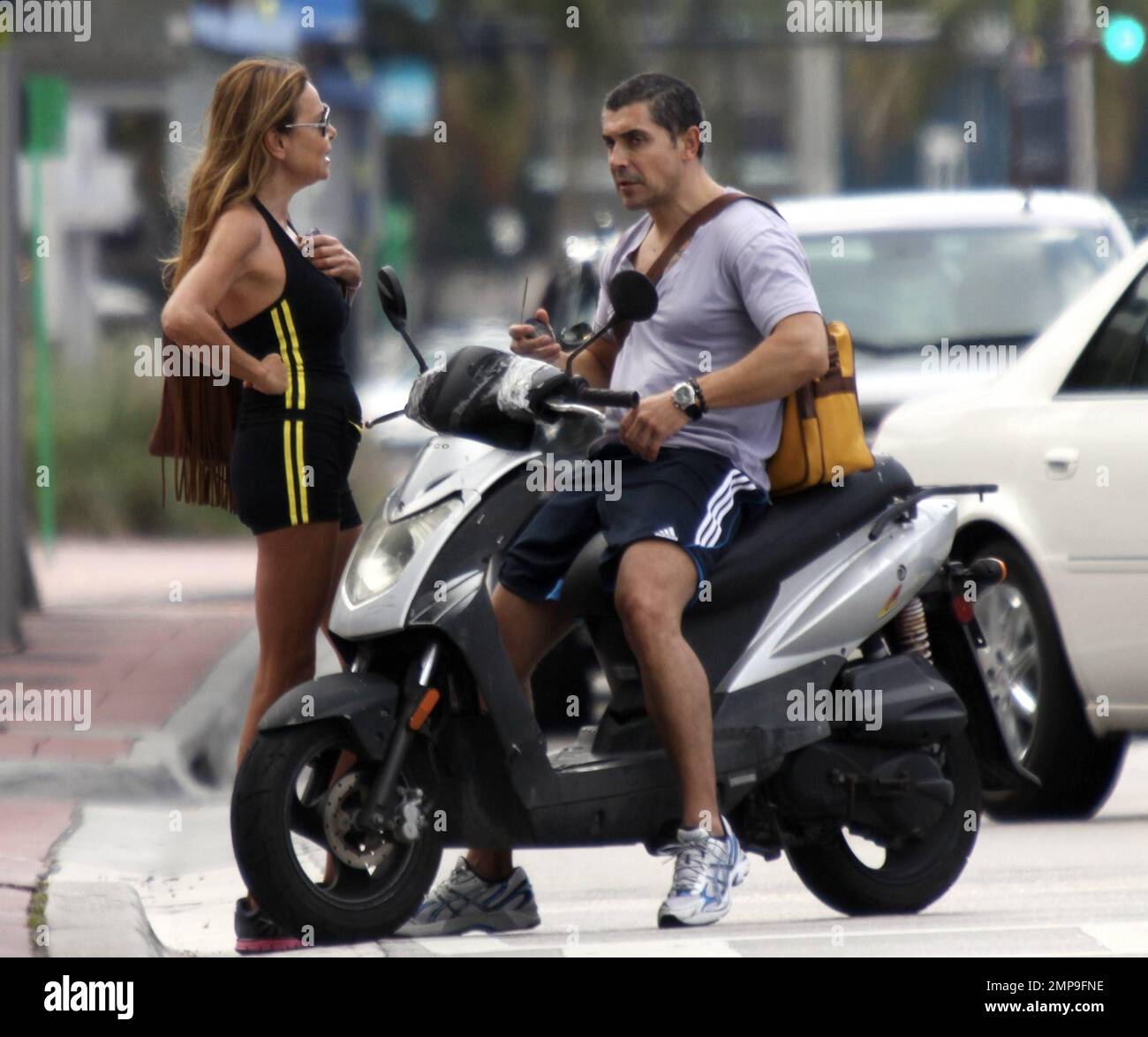 XCLUSIVE!! - Spanish actress Ana Obregon shows off her svelte figure in ...
