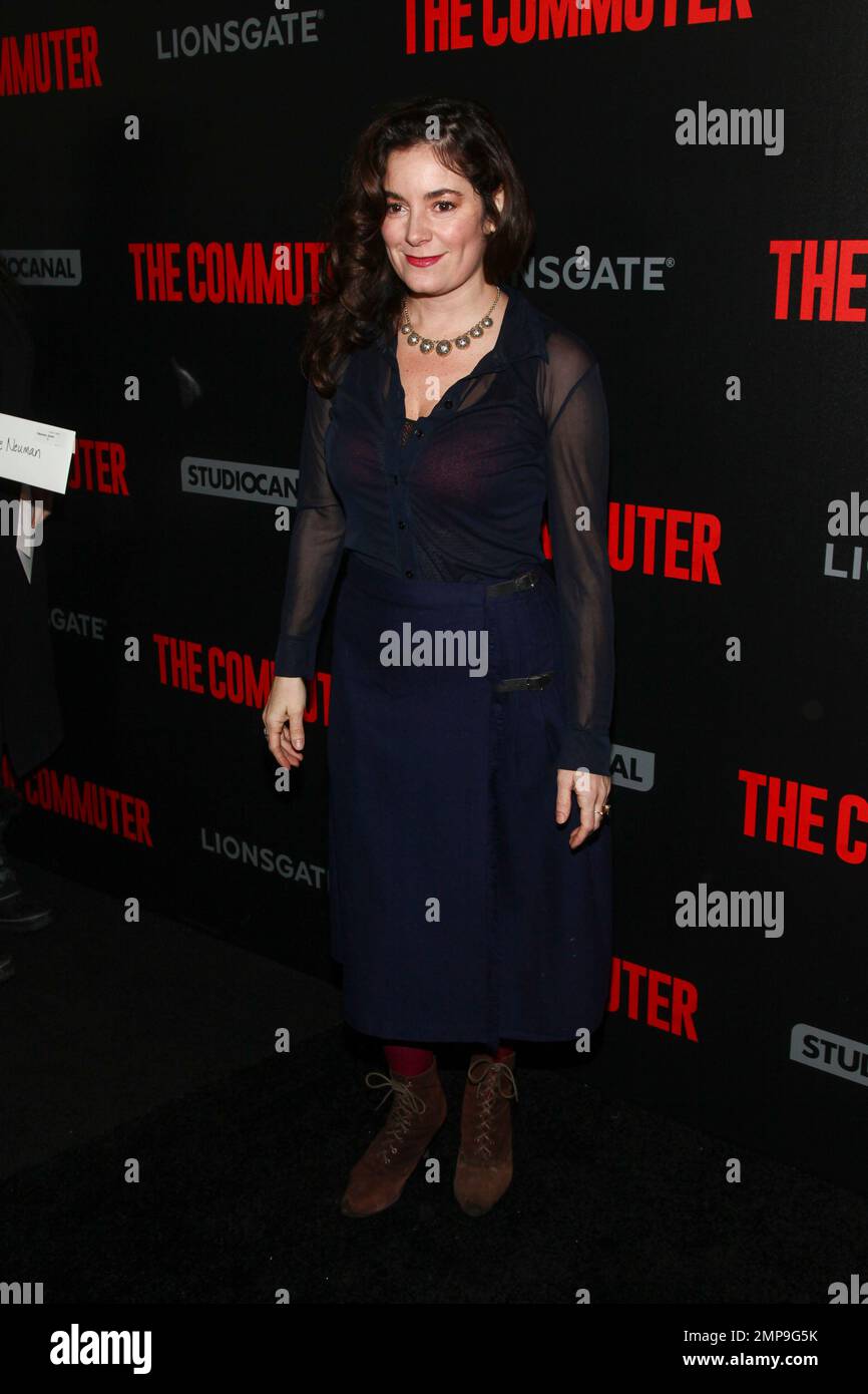 Jamie Neuman attends the premiere of "The Commuter" at AMC Loews ...