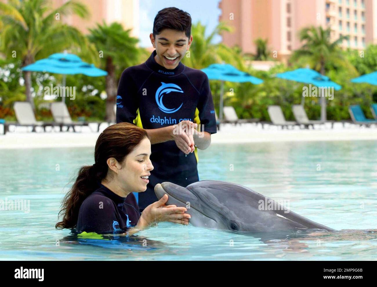 "Ugly Betty" stars Ana Ortiz and Mark Indelicato enjoy and encounter ...