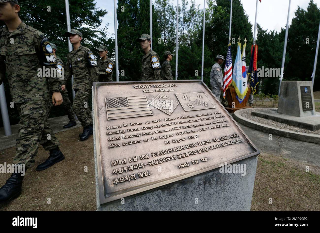 FILE - In this Aug. 16, 2013, file photo, South Korean and U.S ...
