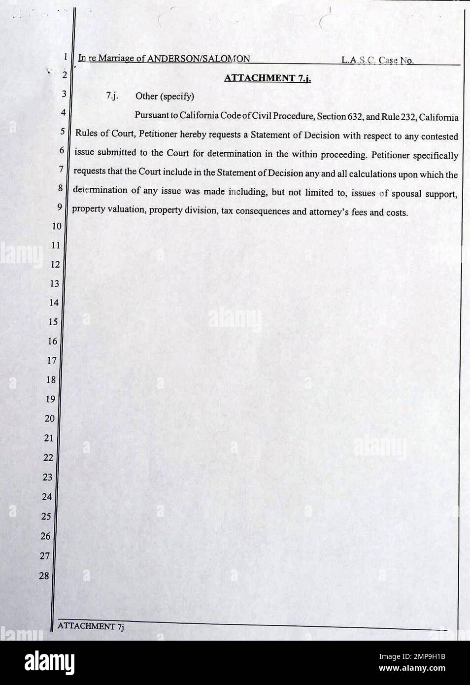 Exclusive!! These are the official court documents showing that Pamela ...