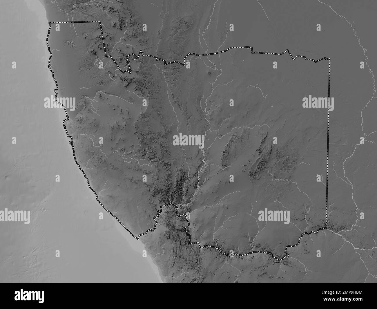 Map Karas Region Namibia Regions Of Namibia (Kunene, Omusati)