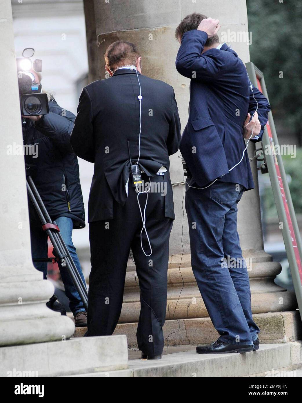 London for a bbc interview with andrew neil hi-res stock photography ...