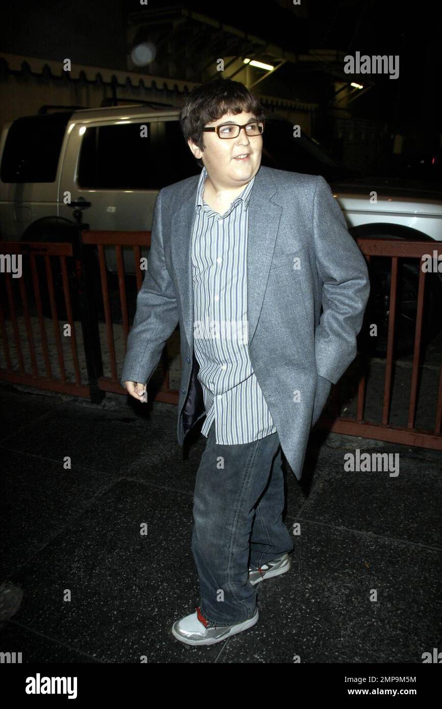 Actor and funny man Andy Milonakis leaves the nightclub Bardot in Los ...