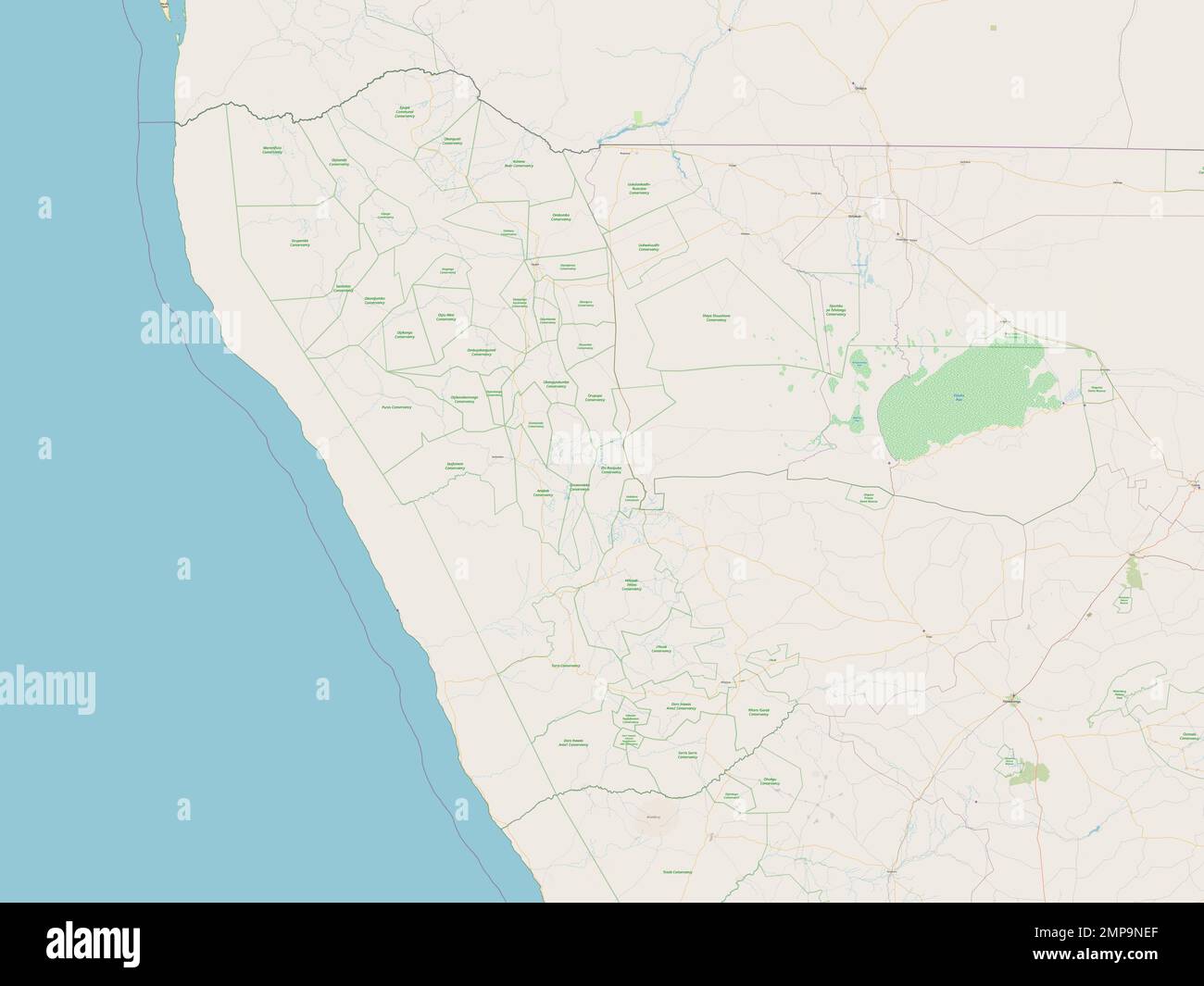 Kunene map hi-res stock photography and images - Alamy
