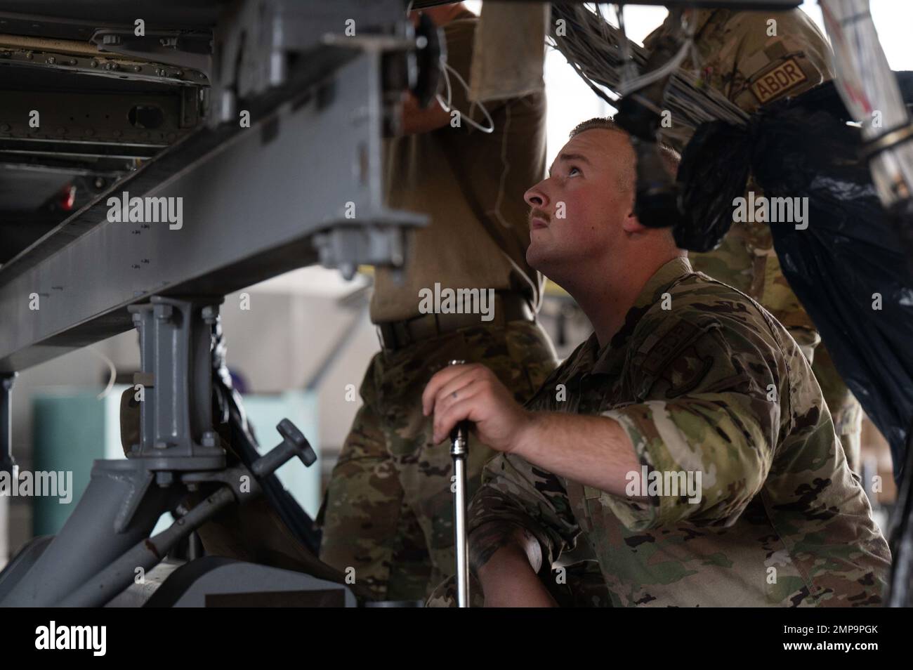 U.S. Air Force Staff Sgt. Gregory Johnson, 309th Aircraft Maintenance ...