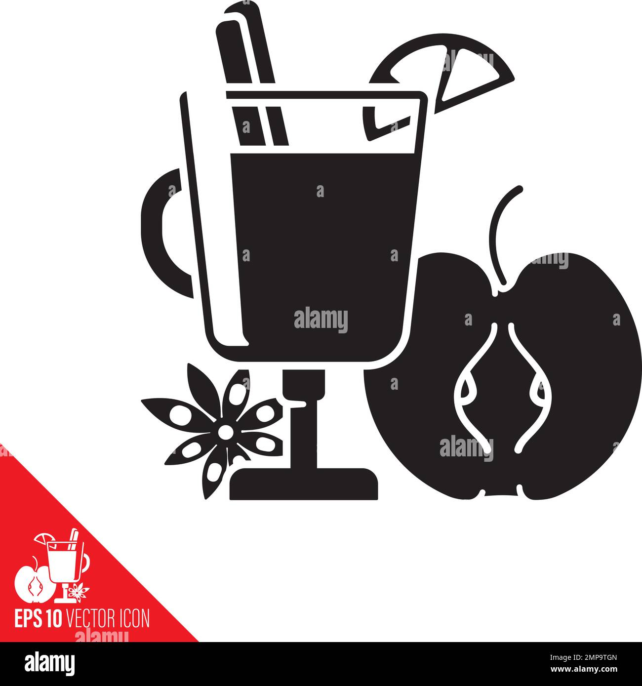 Mulled cider Stock Vector Images - Alamy