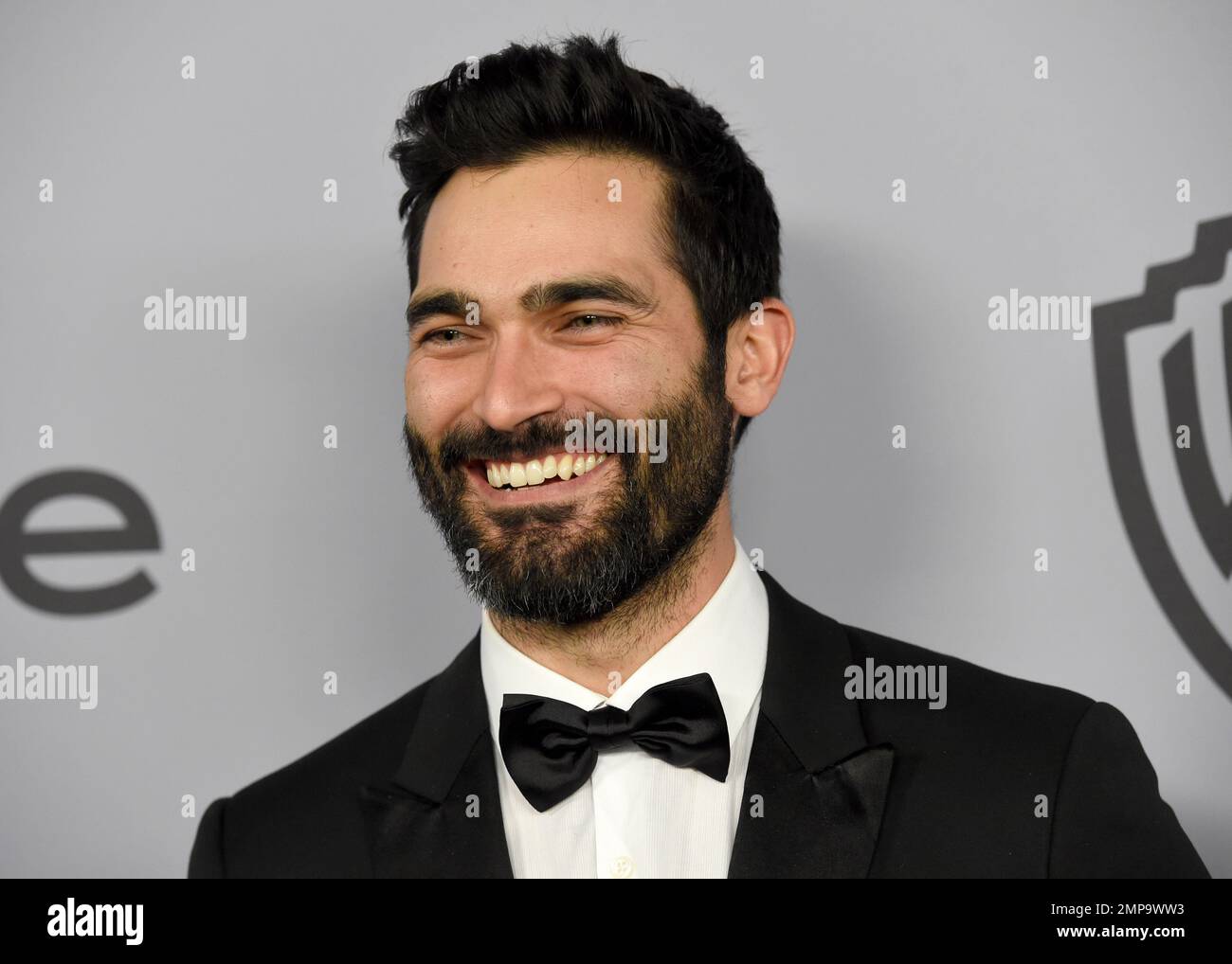 Tyler Hoechlin arrives at the InStyle and Warner Bros. Golden Globes ...
