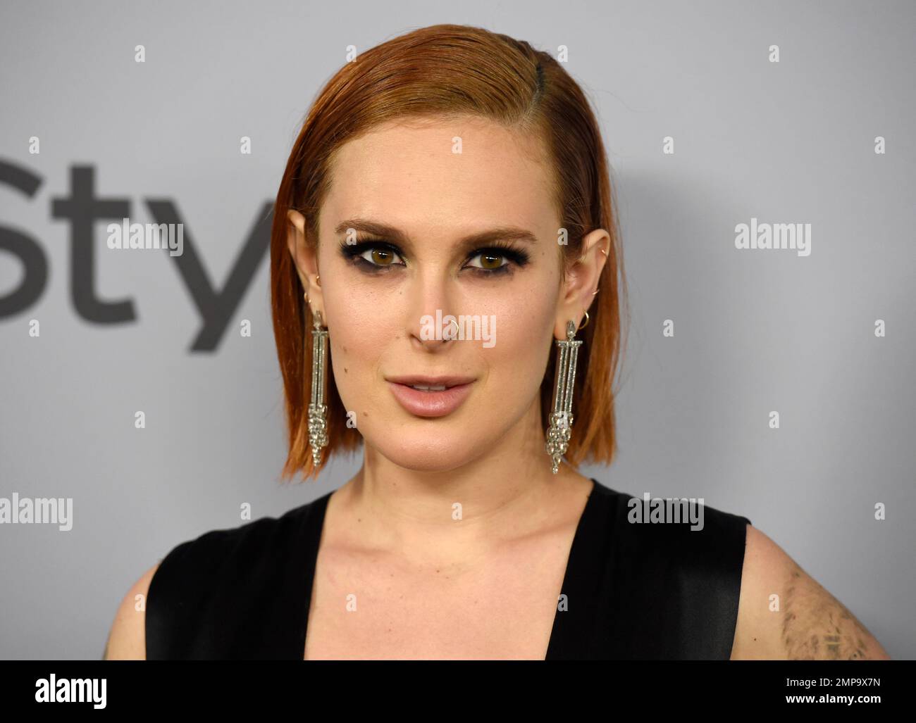 Rumer Willis arrives at the InStyle and Warner Bros. Golden Globes ...