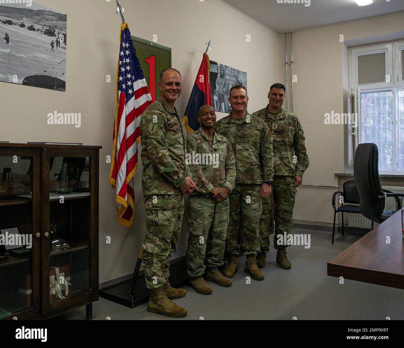U.S. Army Maj. Gen. David B. Womack, the V Corp Deputy Commanding ...