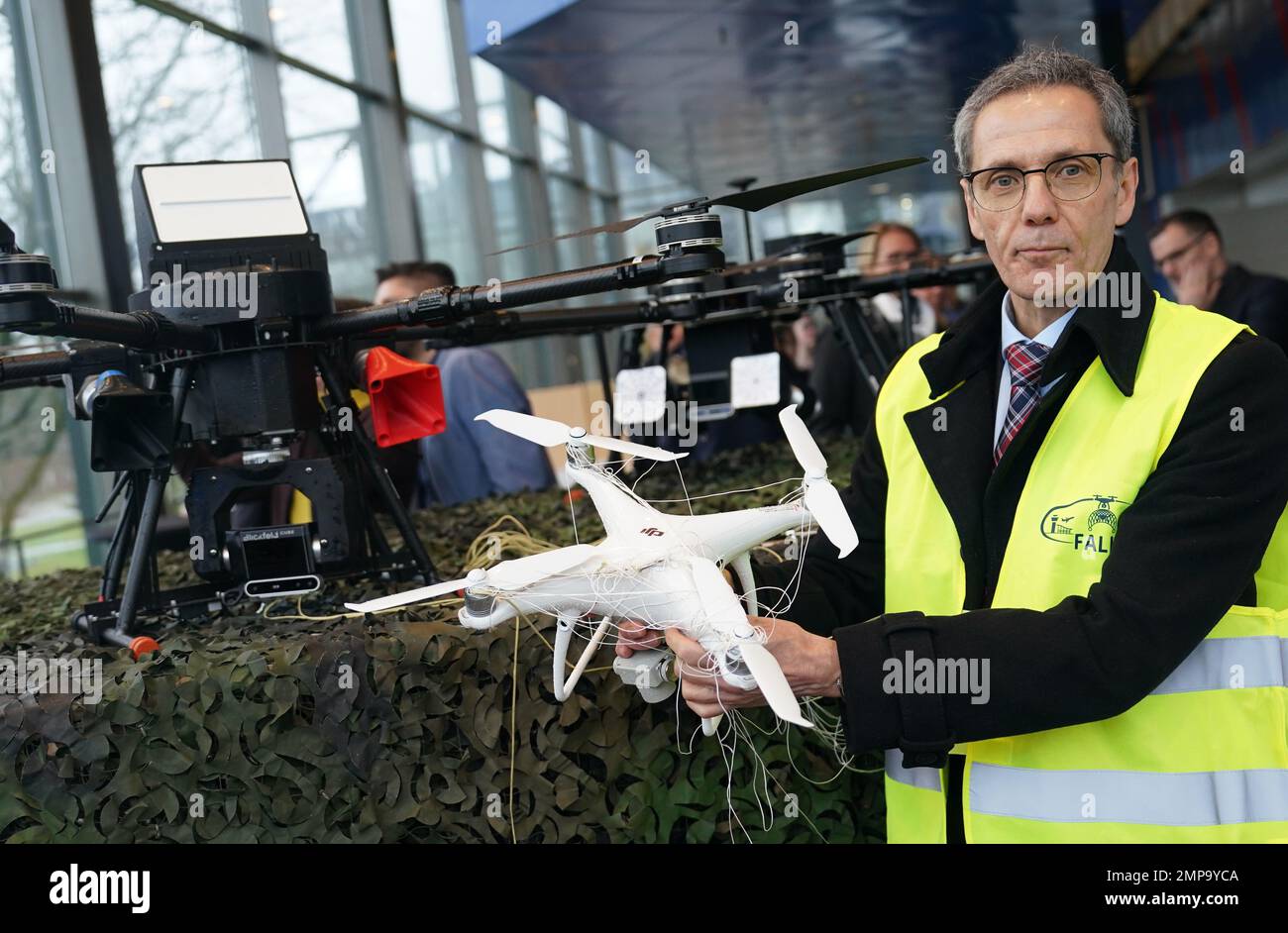 Drones at airports hi-res stock photography and images - Alamy