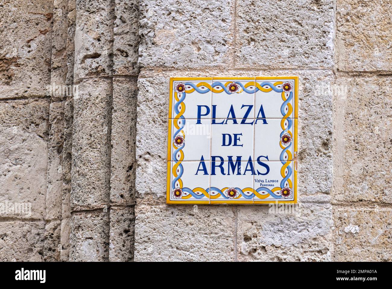 Habana street sign hi-res stock photography and images - Alamy