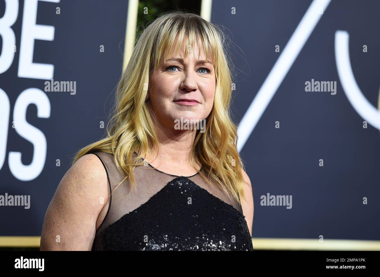 Tonya Harding arrives at the 75th annual Golden Globe Awards at the ...