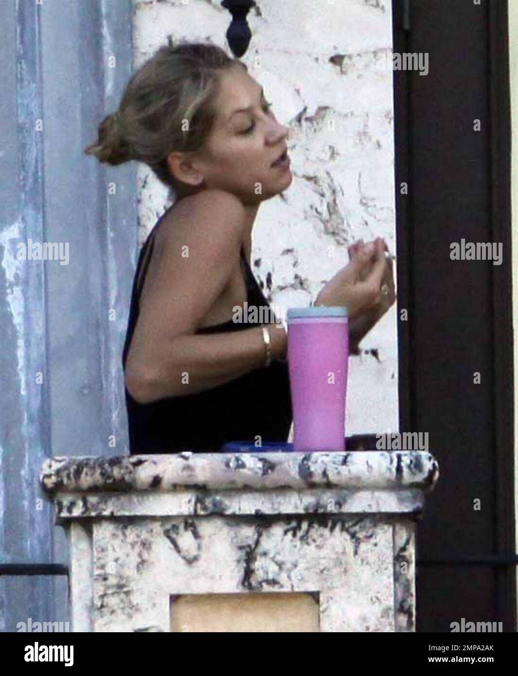 EXCLUSIVE!! Despite recent rumors of pregnancy, Anna Kournikova was ...