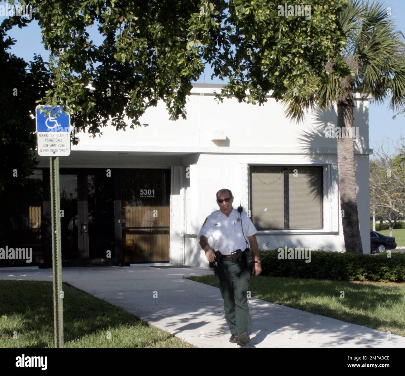 Press conference held at the Broward County Medical Examiner's Office ...