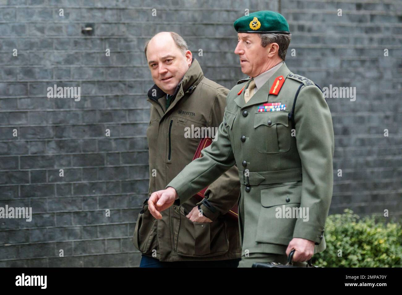 Downing Street, London, UK. 31st January 2023. Ben Wallace MP ...