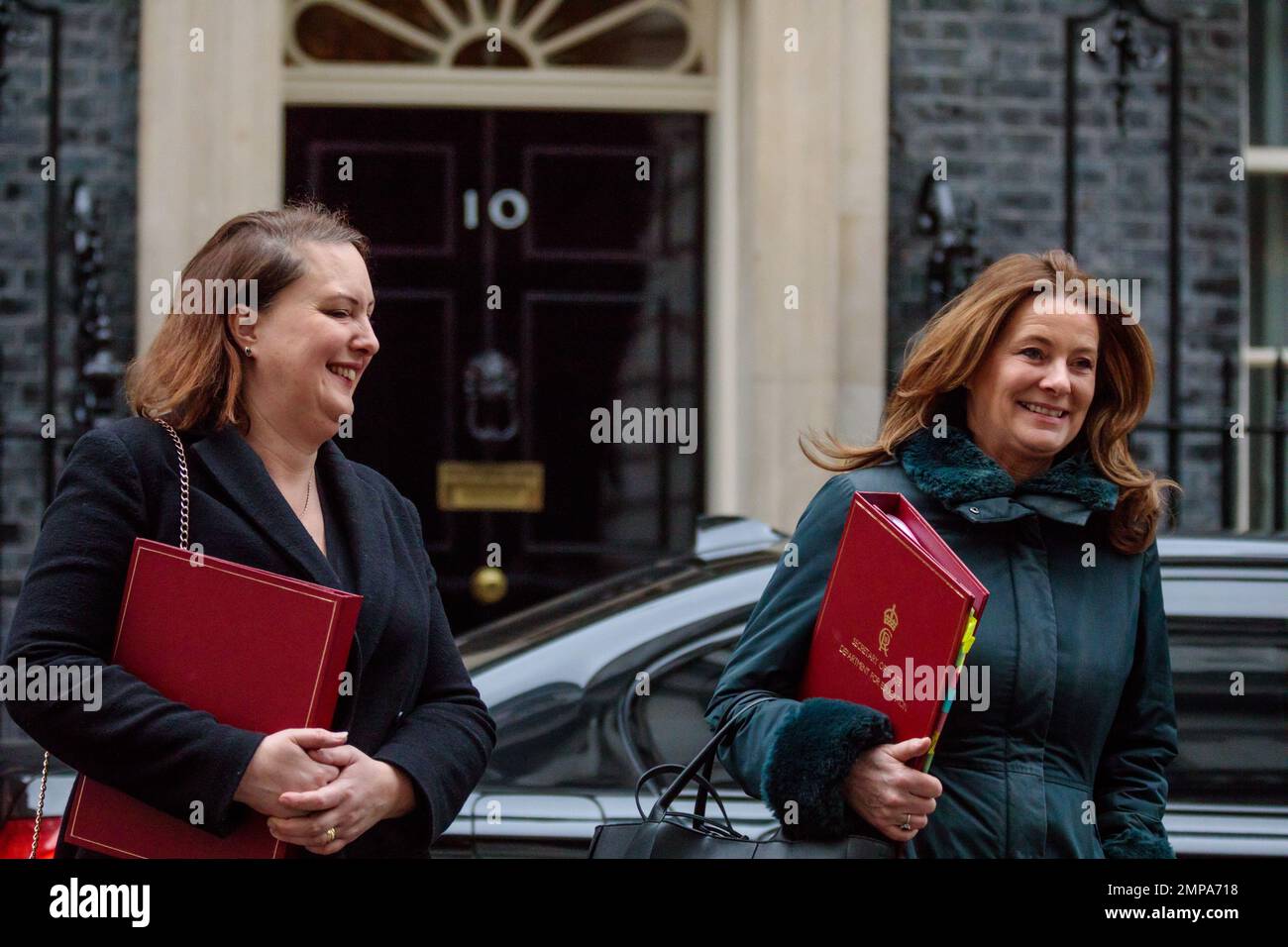 Downing Street, London, UK. 31st January 2023. Victoria Prentis MP ...