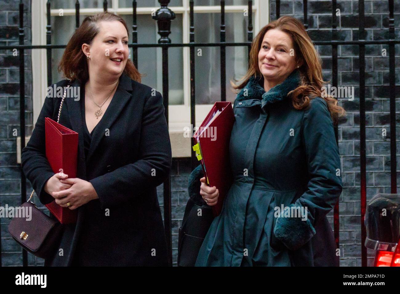 Downing Street, London, UK. 31st January 2023. Victoria Prentis MP ...