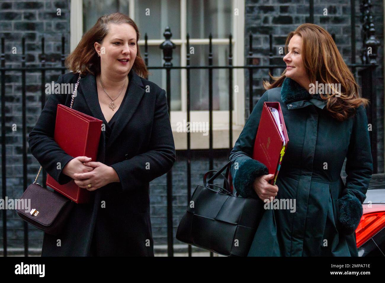 Downing Street, London, UK. 31st January 2023. Victoria Prentis MP ...