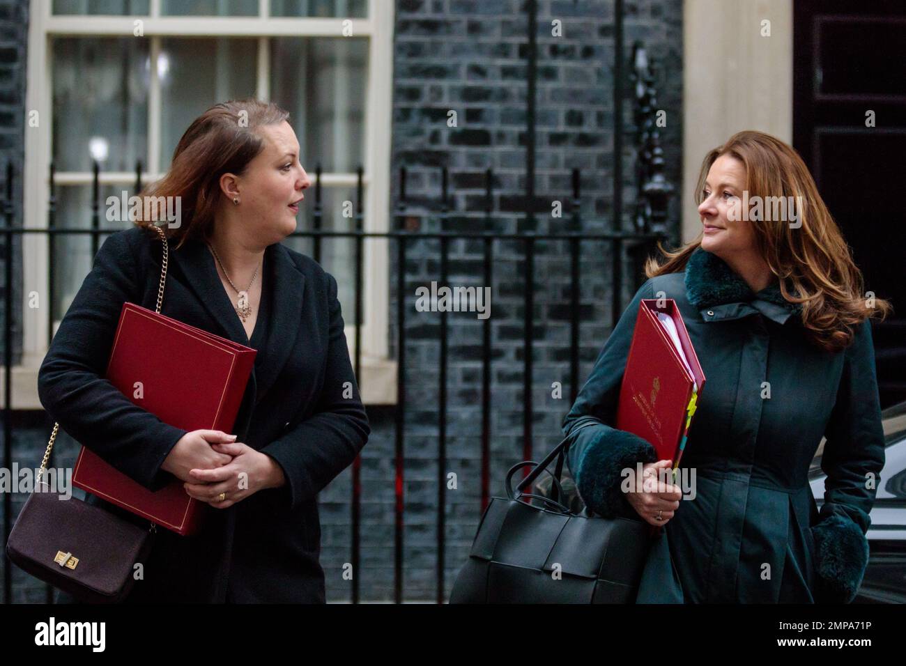 Downing Street, London, UK. 31st January 2023. Victoria Prentis MP ...