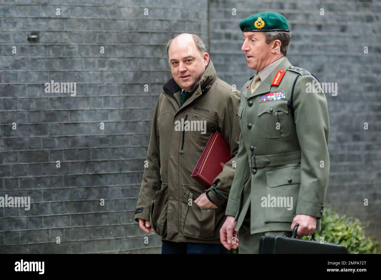 Downing Street, London, UK. 31st January 2023. Ben Wallace MP ...
