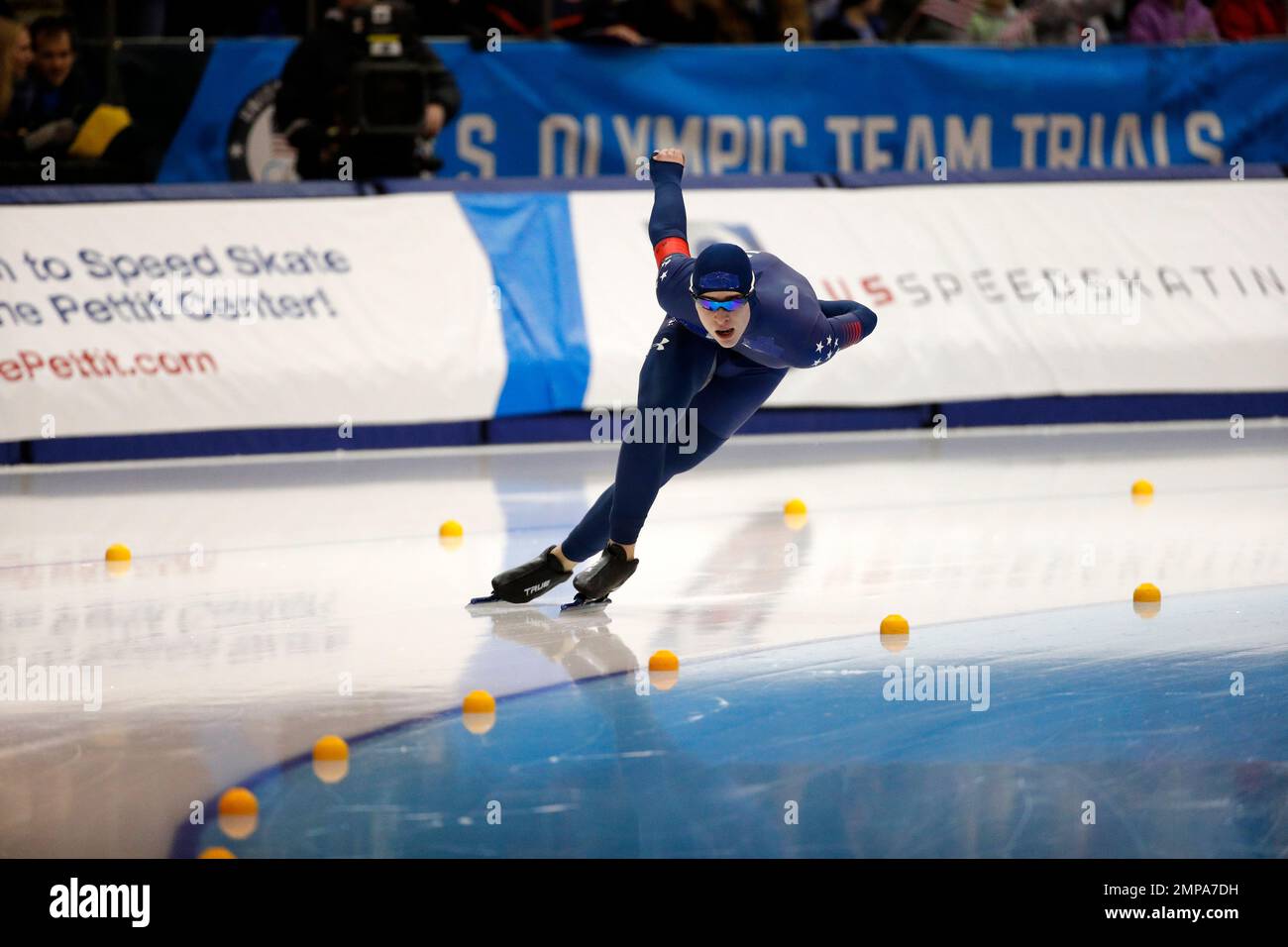 William Gebauer competes in the men's 1,500 meters during the U.S ...