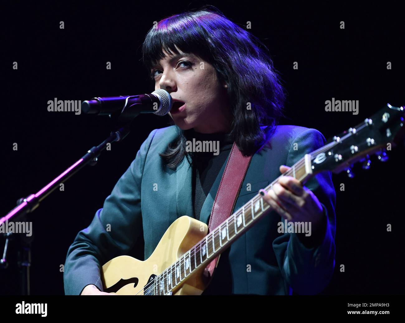 Singer Alynda Lee Segarra and her band Hurray for the Riff Raff perform ...